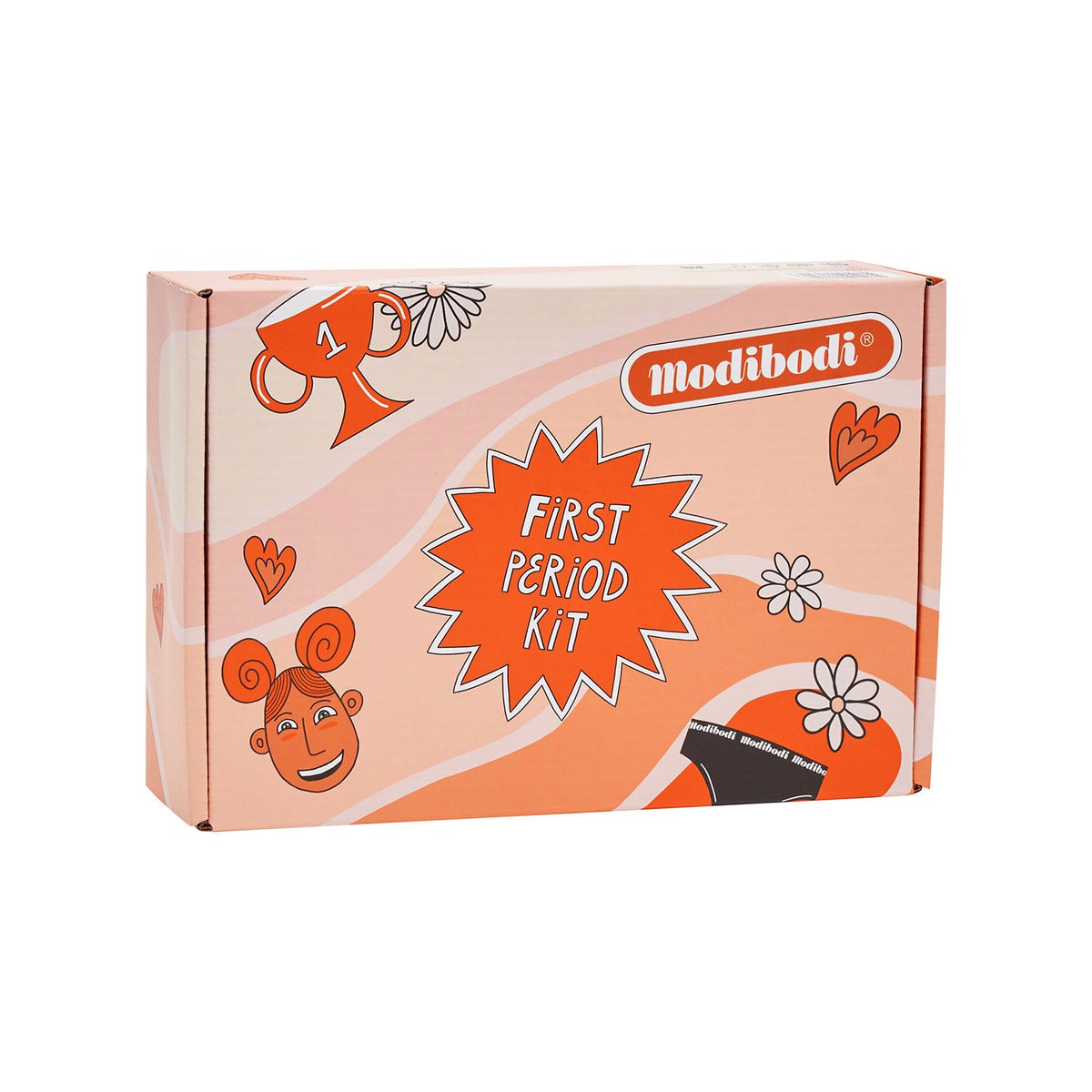 Teen First Period Kit 1 Pack in Black | Modibodi – Modibodi AU
