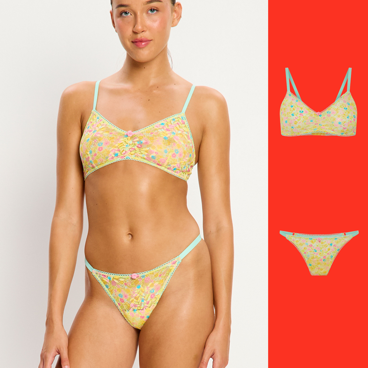 Buttercup Bralette & Thong Set – Modibodi AU