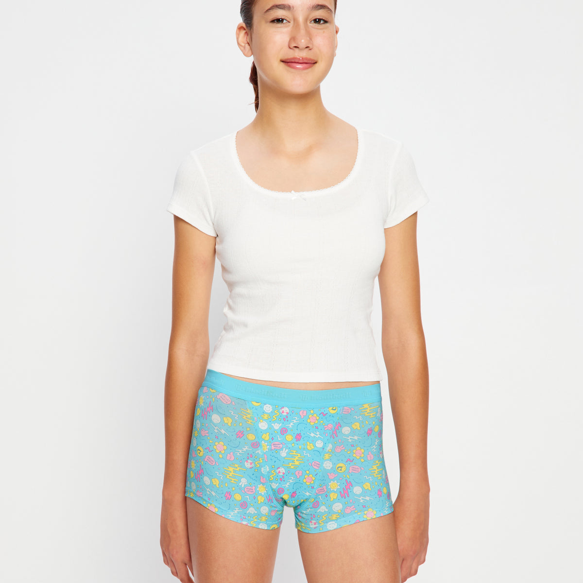 Period SmileyWorld | Modibodi Teen Hipster Boyshort - Super in ...